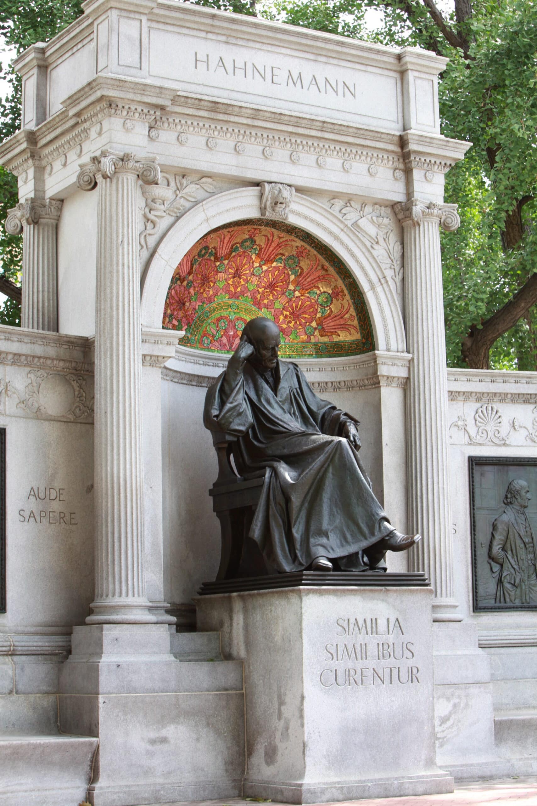 The Hahnemann Monument, the Story of Its History and Its Architecture ...