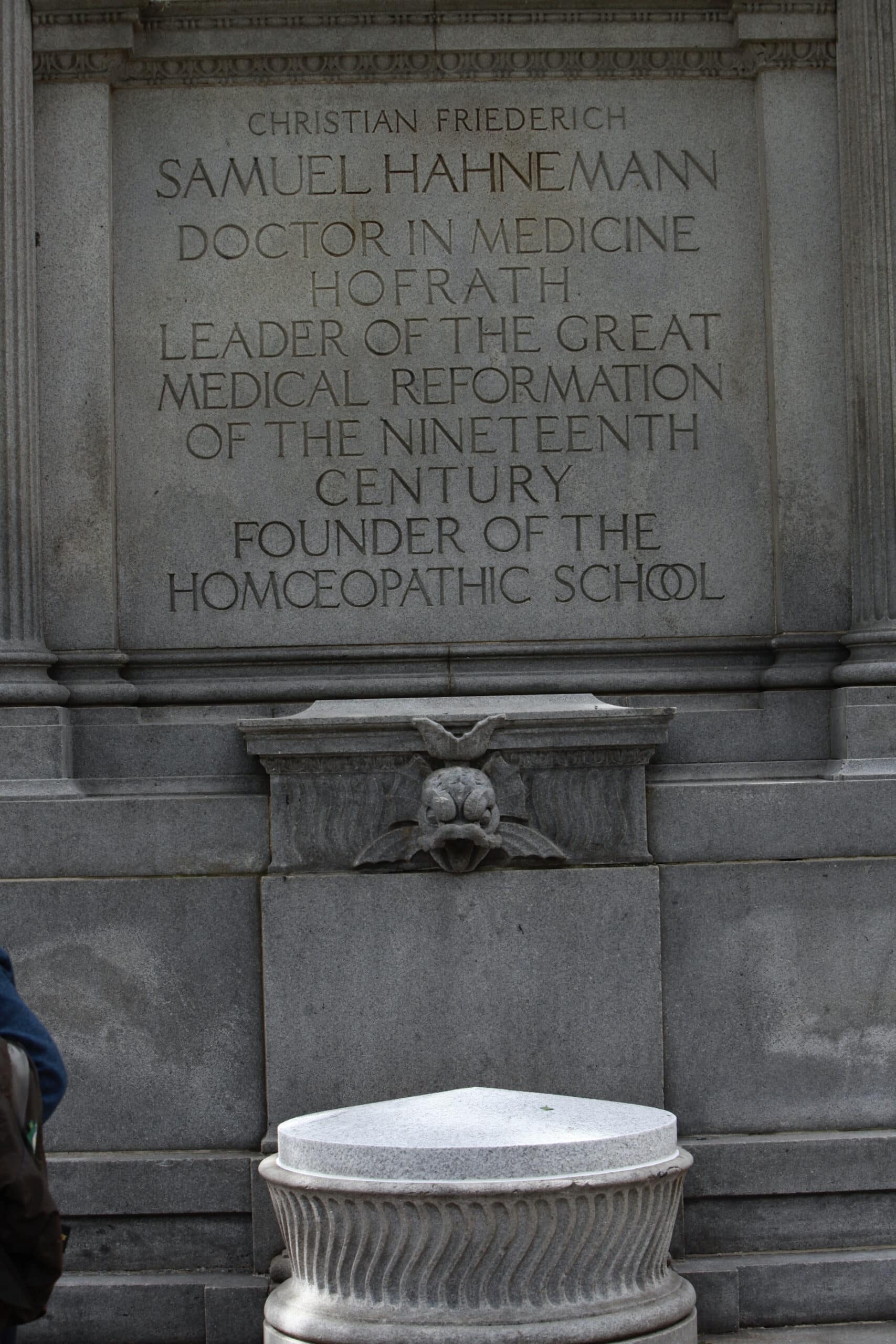 The Hahnemann Monument, the Story of Its History and Its Architecture ...